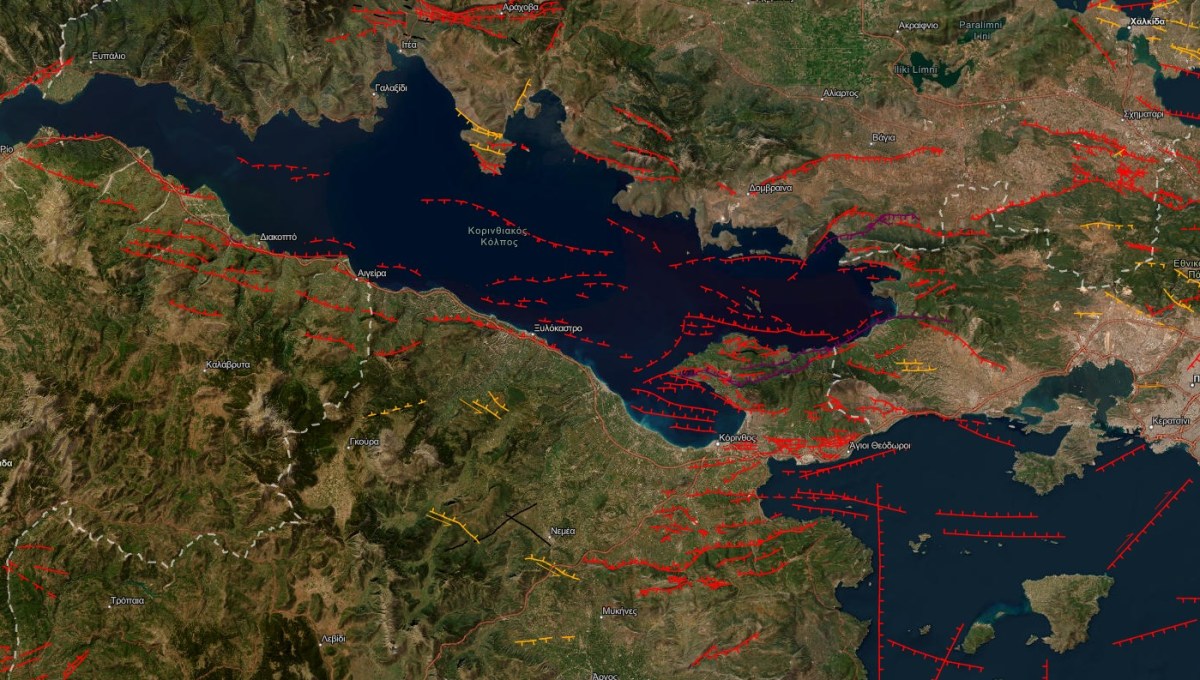 Τα σεισμικά ρήγματα της Κορινθίας online – ΓΝΩΜΗ ΠΟΛΙΤΩΝ
